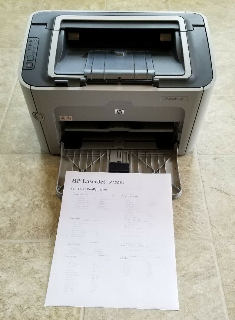 HP LaserJet P1505N Workgroup Laser Printer