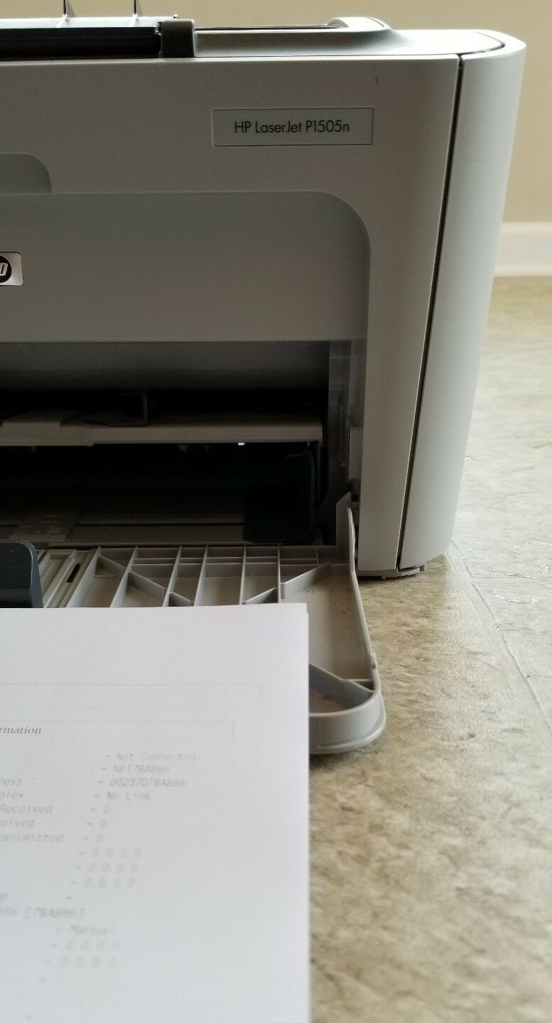 HP LaserJet P1505N Workgroup Laser Printer