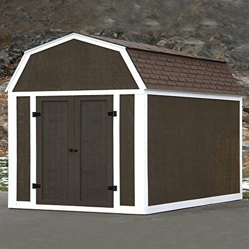 Barn Style Instant Framing Kit Shed Storage Yard Equipment Building ...