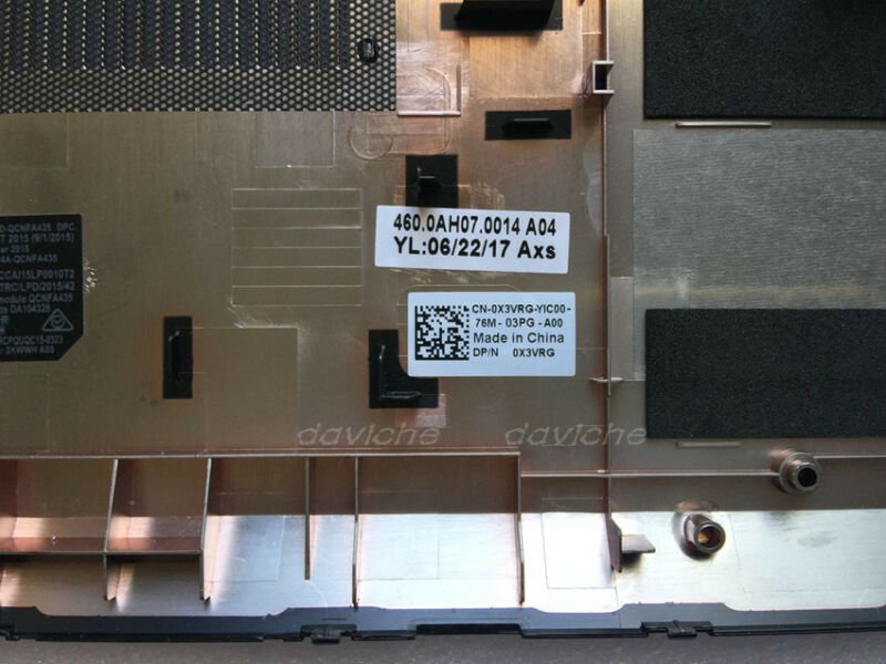 for Dell Inspiron 15 3562 3565 3567 series Bottom Base Case Cover X3VRG ...