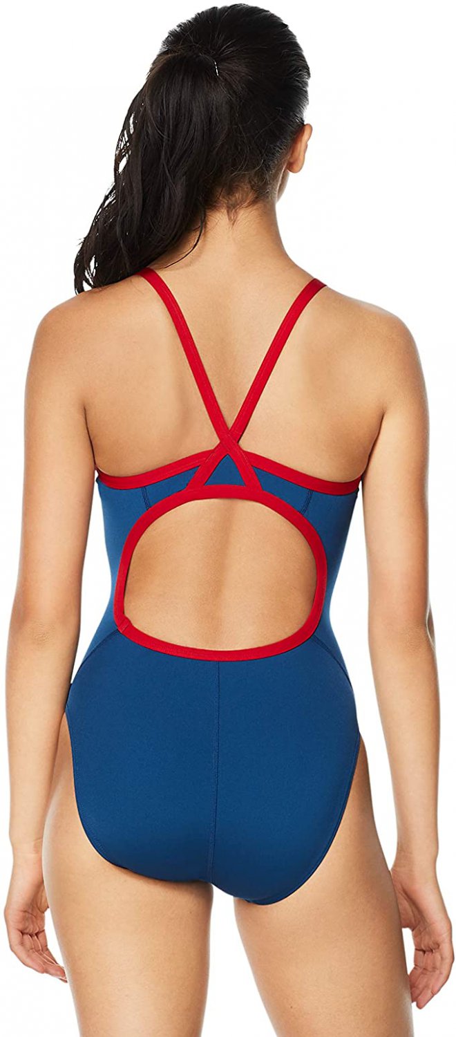 Speedo Womens Swimsuit One Piece Endurance Flyback Solid Adult Team