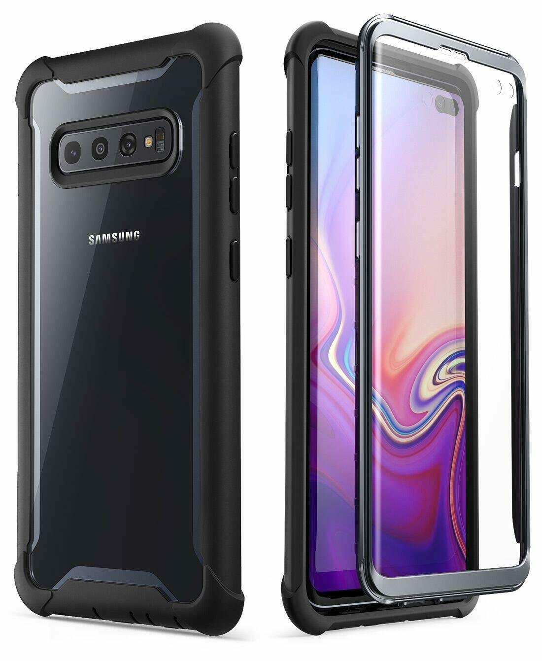For Samsung Galaxy S10+ S10 Plus Case, i-Blason Ares Full-Body Cover ...