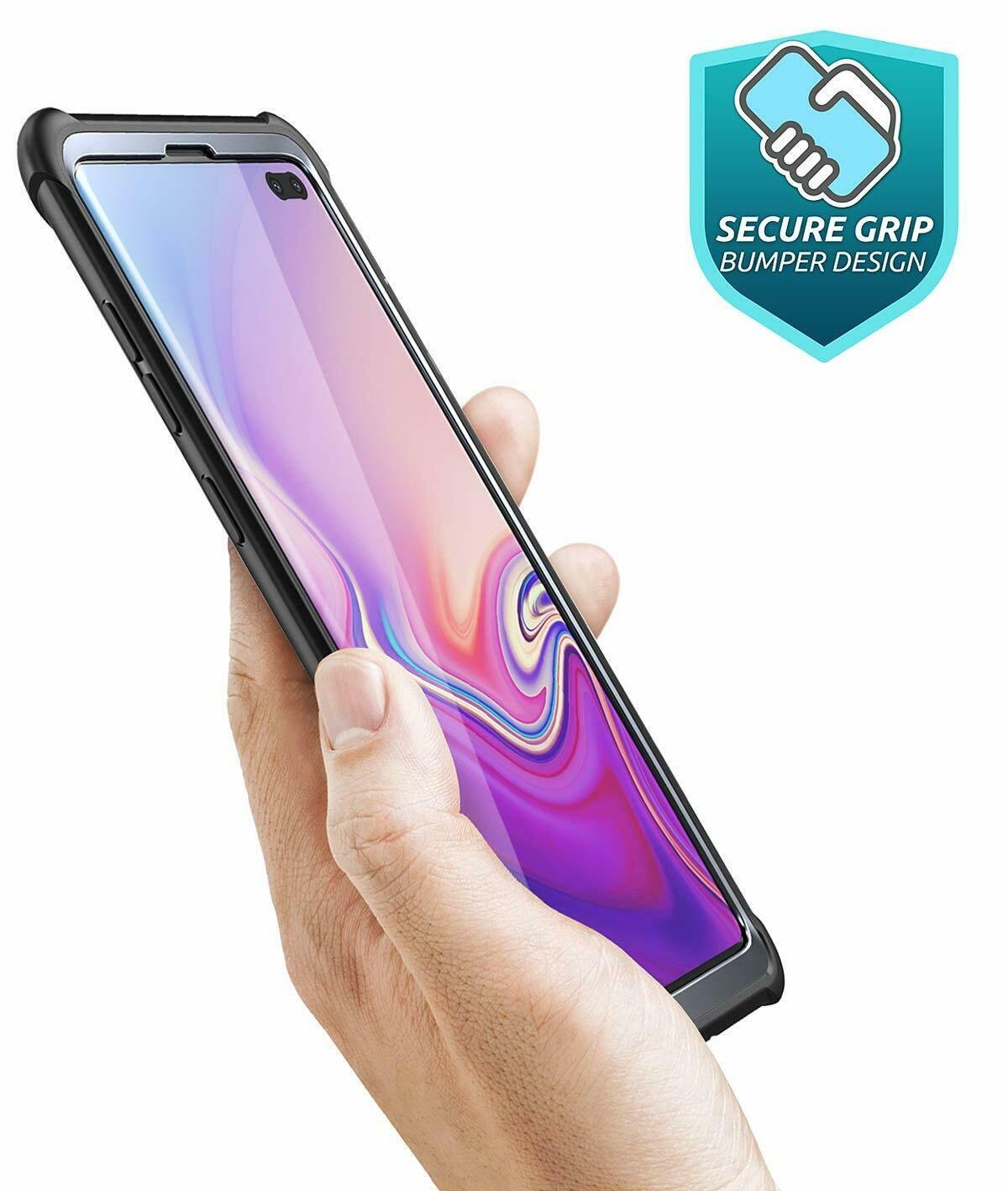 For Samsung Galaxy S10+ S10 Plus Case, i-Blason Ares Full-Body Cover ...