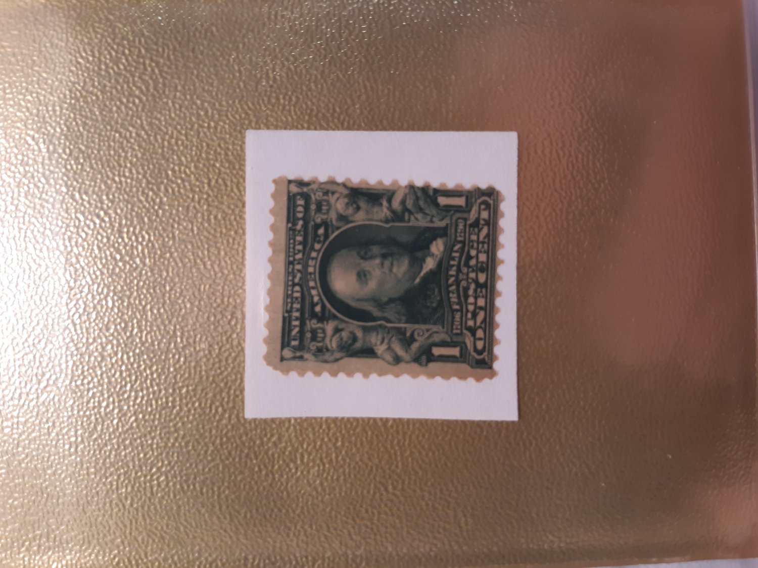 Ben Franklin 1 Cent Stamp