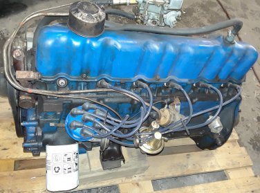 FORD MUSTANG 200 CUBIC INCH 6 CYLINDER ENGINE / 3 SPEED TRANSMISSION