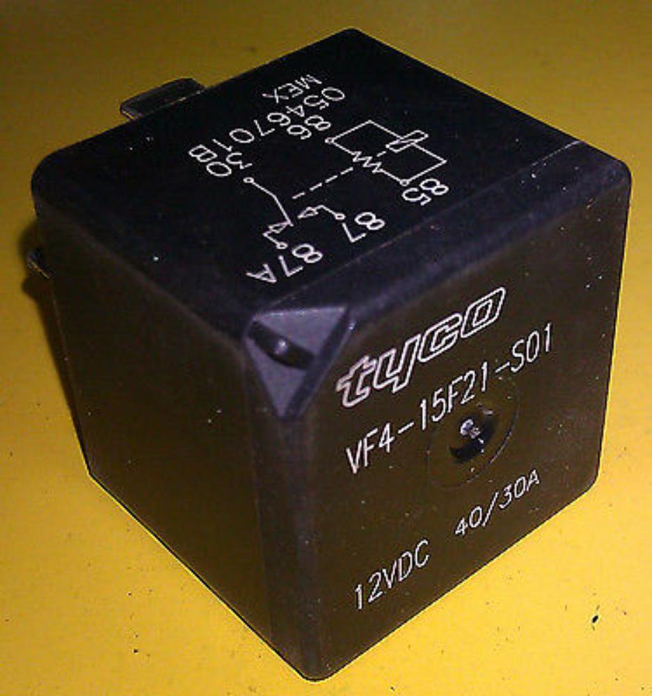 GENUINE INTERNATIONAL / NAVISTAR / TYCO RELAY VF4-15F21-S01 / 3607384C1 ...