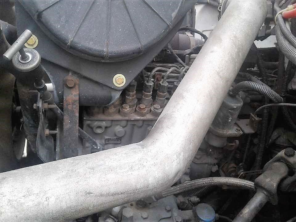 FORD F800 / ALTEC AP45 CABLE PLACER / BUCKET - REEL TRUCK