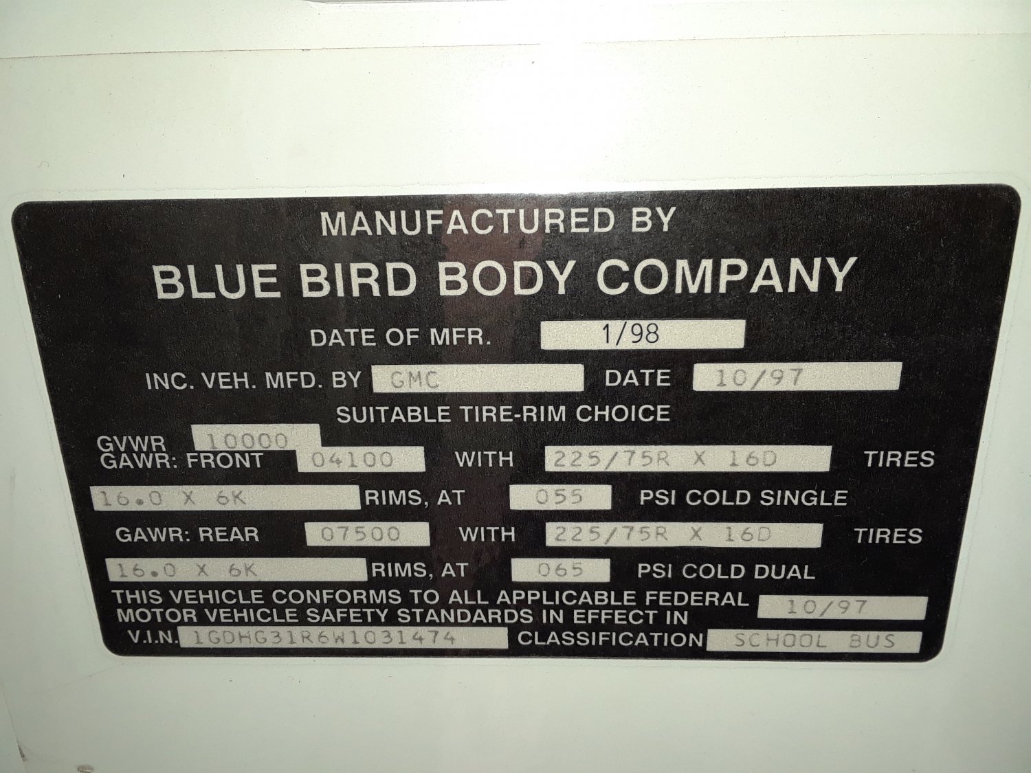 GMC 3500 PARTY BUS / CHURCH BUS / TOUR BUS