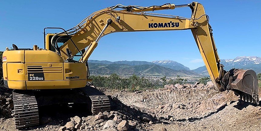 KOMATSU PC228 / PC228US-8 EXCAVATOR 4800 HRS!