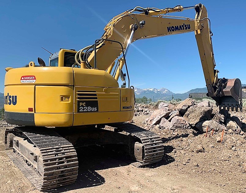 KOMATSU PC228 / PC228US-8 EXCAVATOR 4800 HRS!
