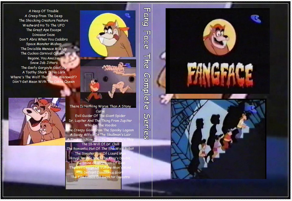 FangFace The complete Series on 3 DVDs