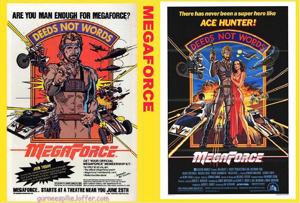 MEGAFORCE Starring Barry Bostwick on 1 DVD