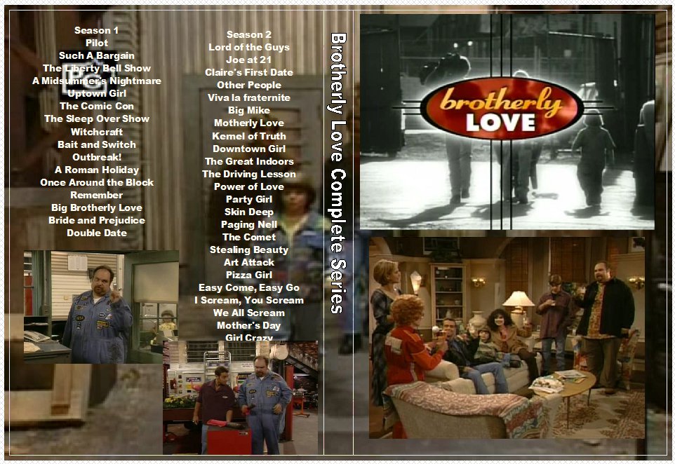 Brotherly Love Complete Series on 5 DVDs