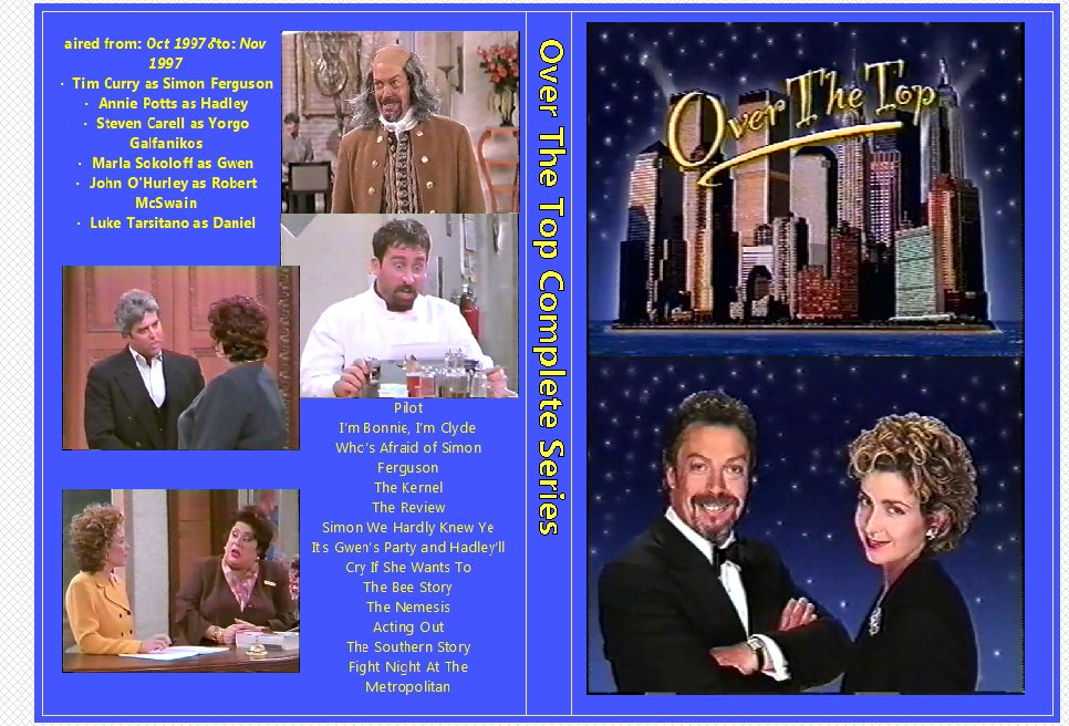 Over The Top The Complete Series on 2 DVDs
