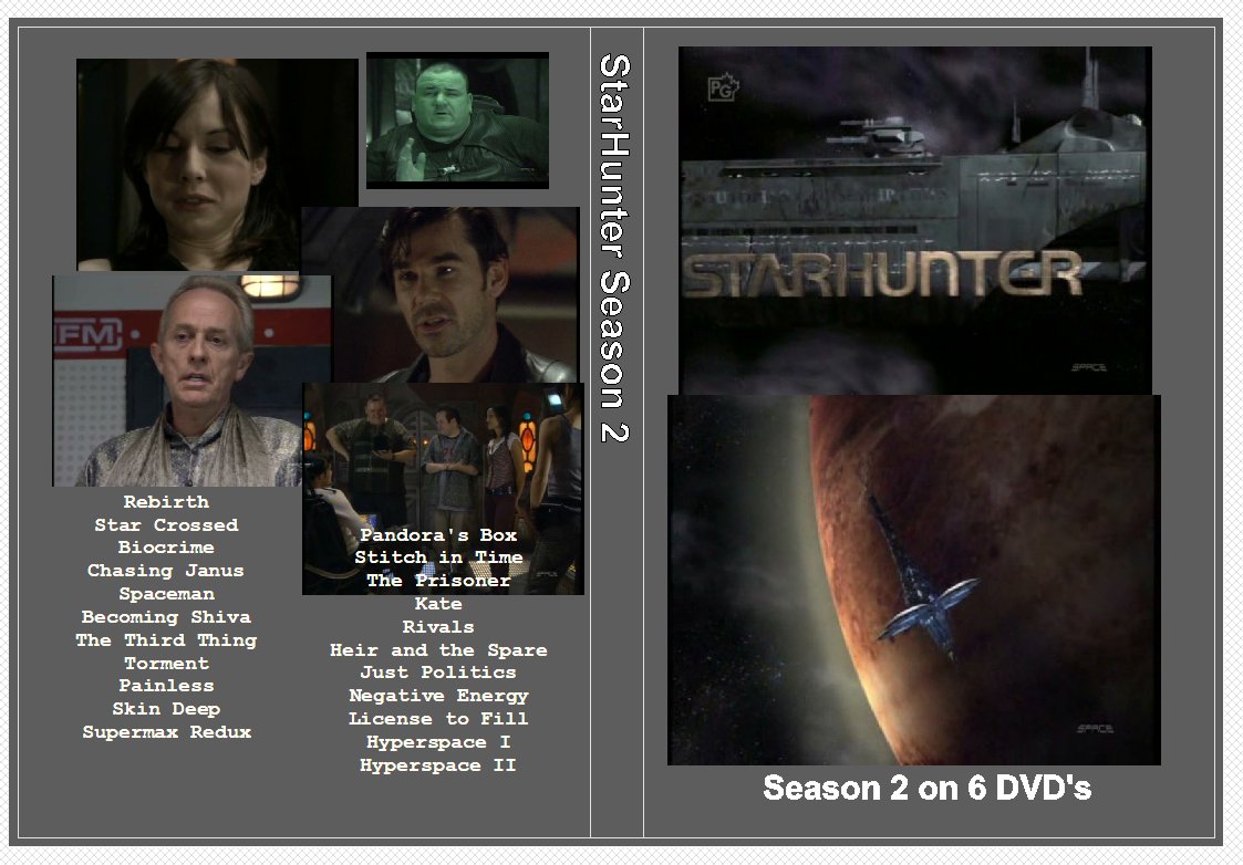 Starhunter The complete series on 12 DVDs