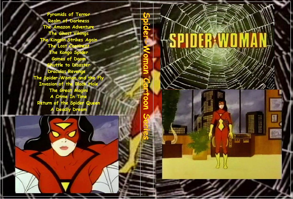 Spiderwoman the complete series on 2 DVDs