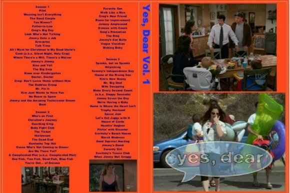 Yes Dear The Complete Series 122 Episode 6 Seasons on 11 DVD’s