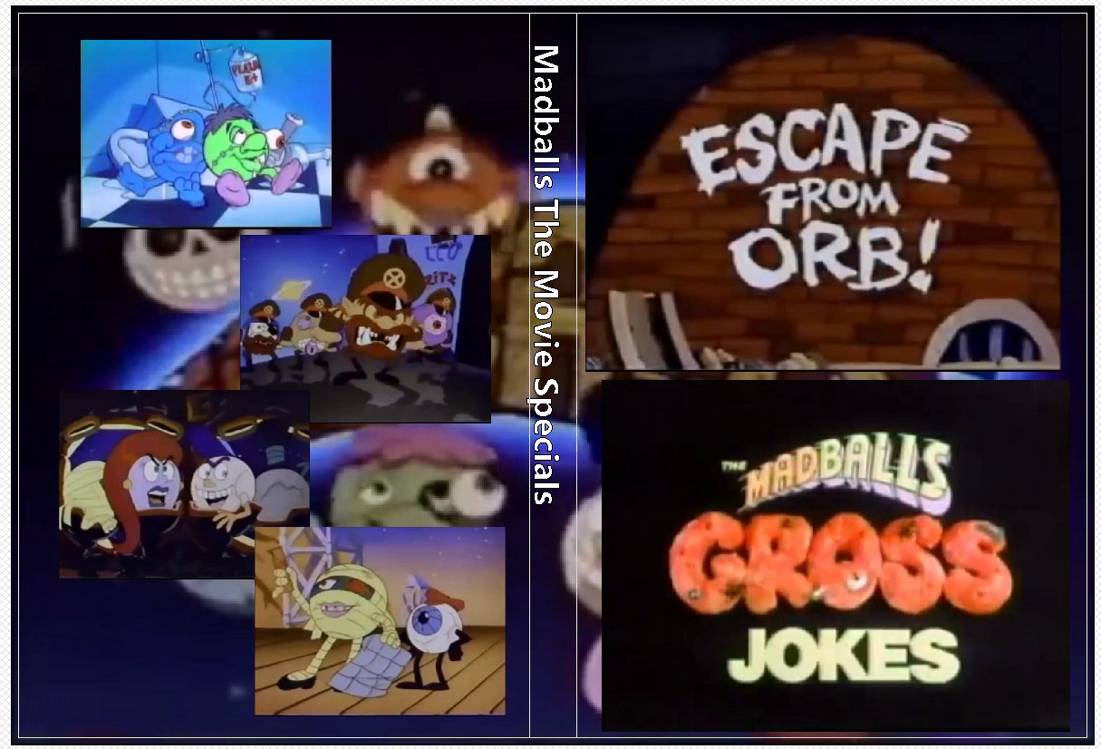 Madballs the Move Specials Escape From Orb Gross Jokes on 1 DVD 1986