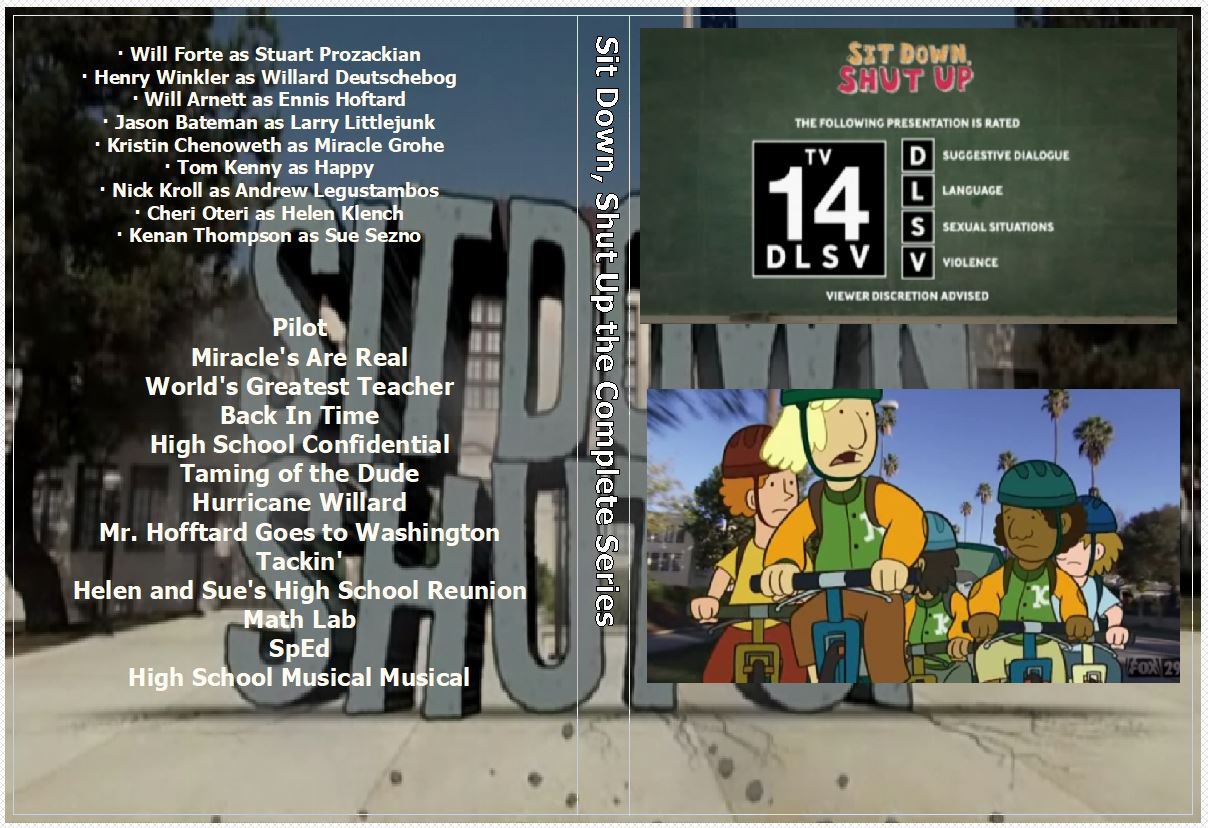Sit Down, Shut Up the Complete Series on 2 DVD’s