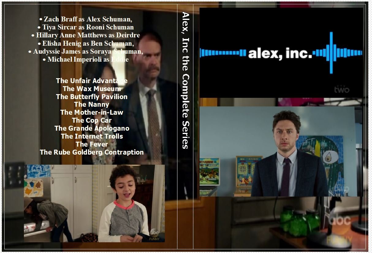 Alex Inc The Complete Series on 1 DVD