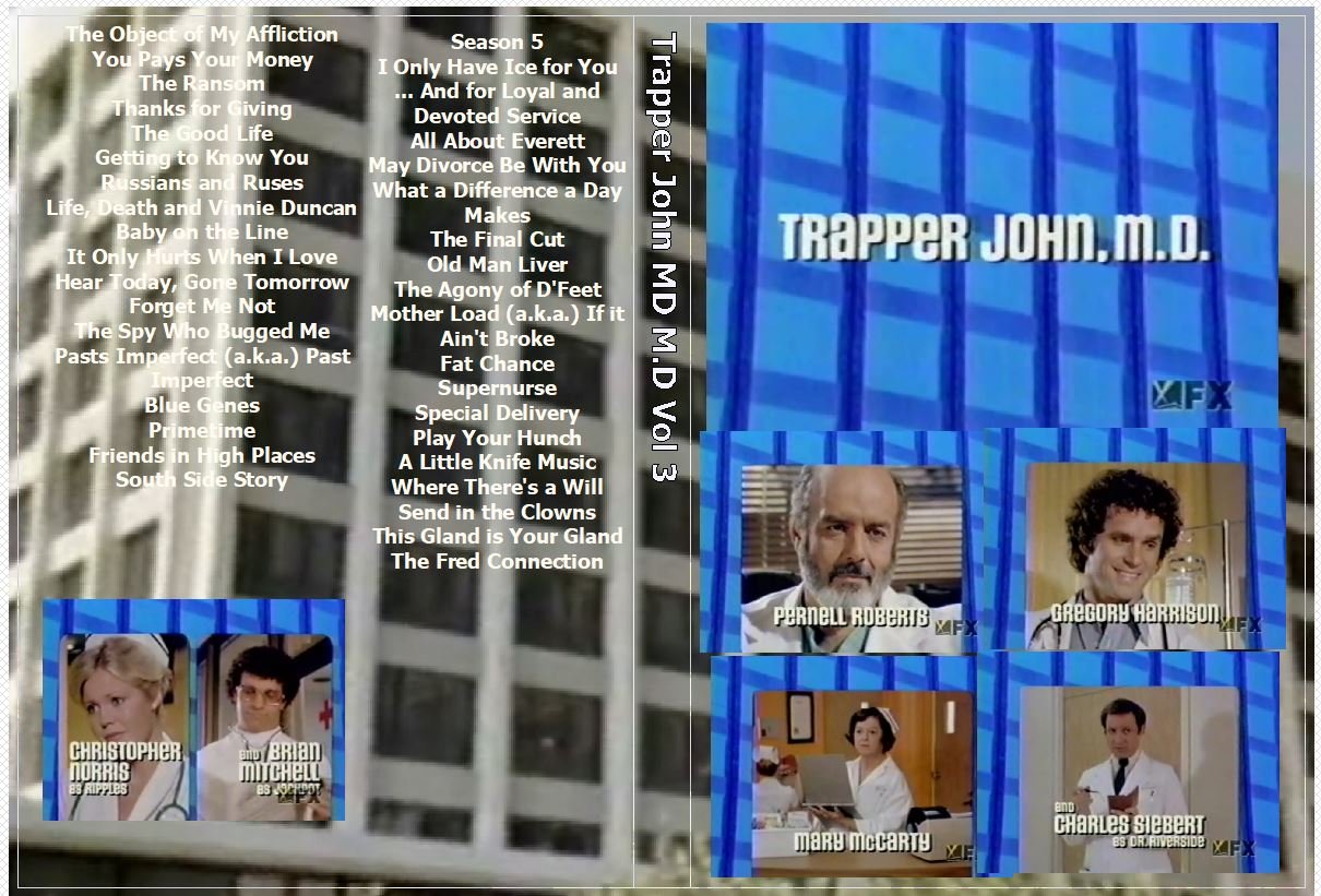 Trapper John MD M.D. the Complete series season 1 2 3 4 5 6 7 on 26 DVDs