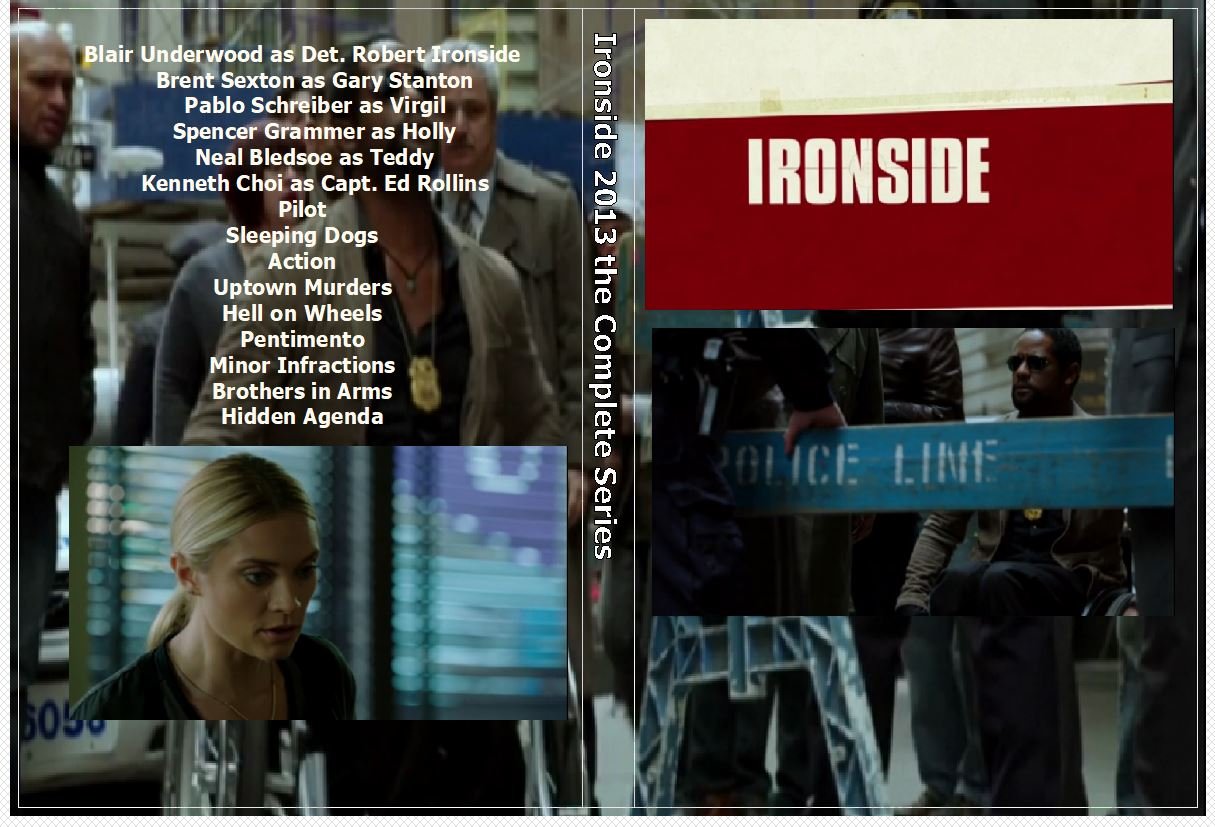Ironside 2013 the Complete Series on 2 DVD’s