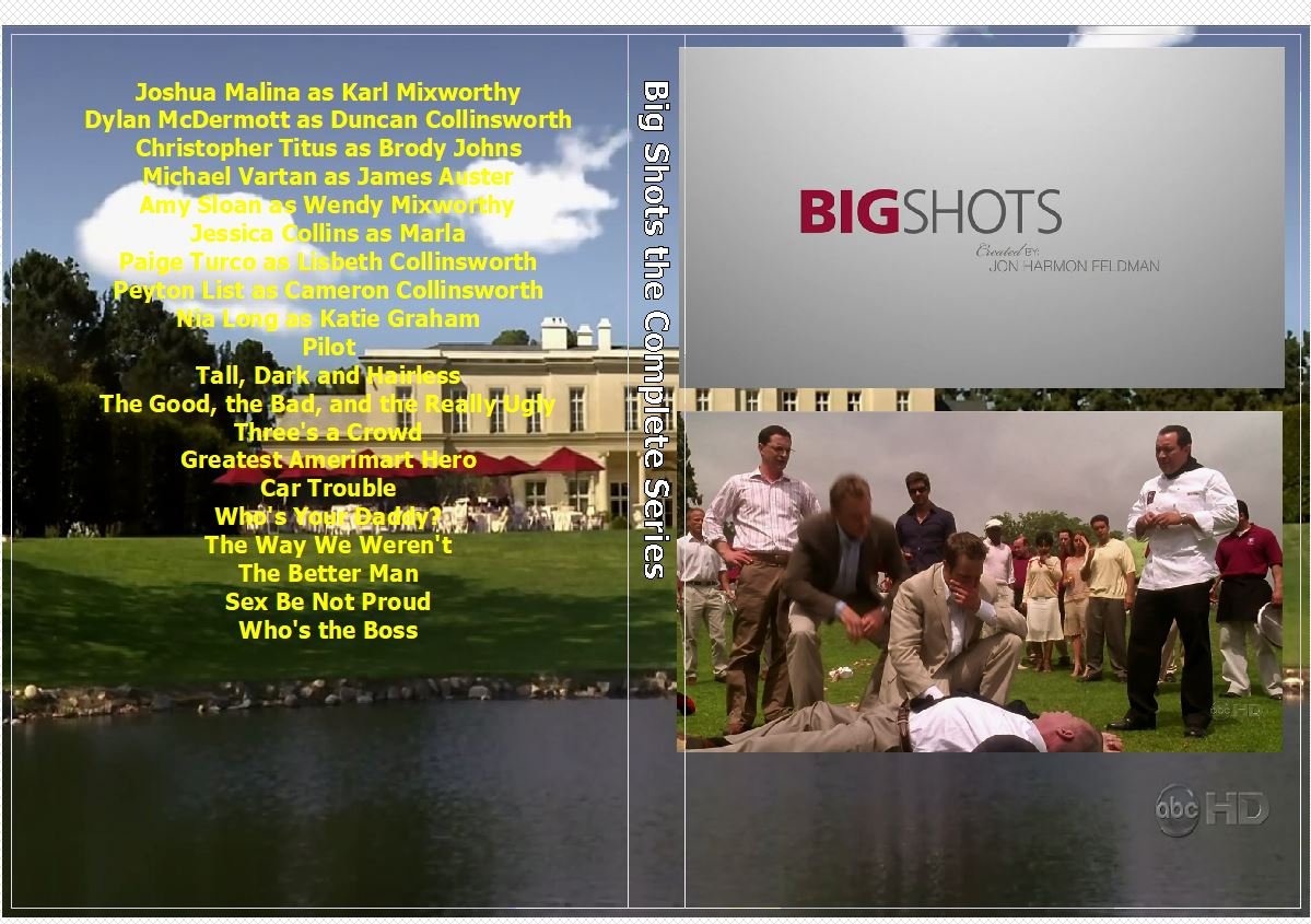 Big Shots the Complete Series on 3 DVDs