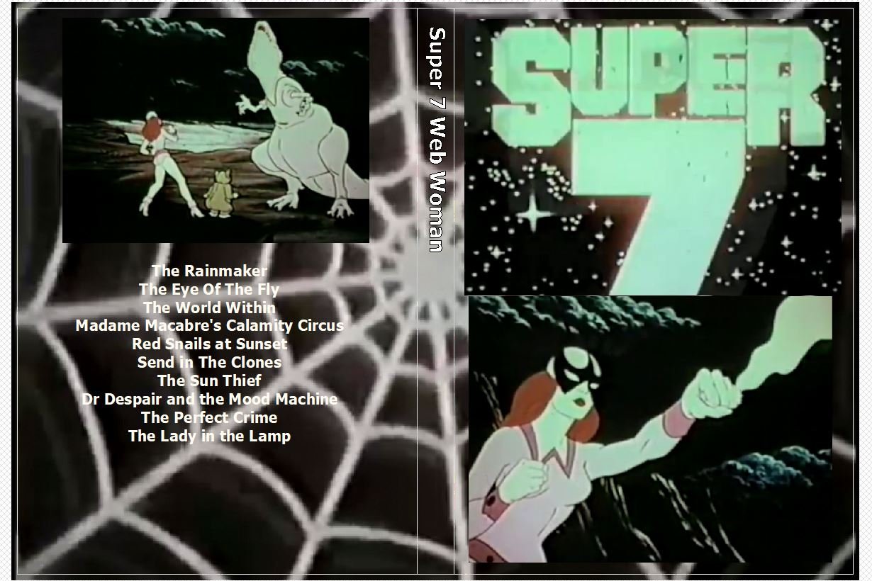 Super 7 Web Woman the Complete Series on 1 DVD