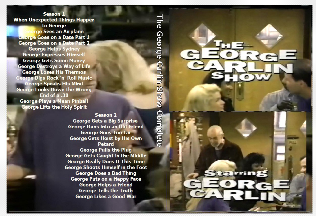 The George Carlin Show Complete on 4 DVDs