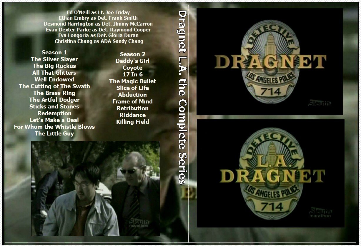 Dragnet L.A. the Complete Series on 5 DVDs Ed O’Neill