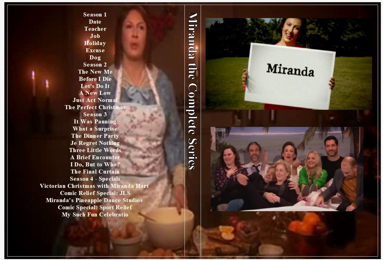 Miranda the Complete Series on 5 DVD’s