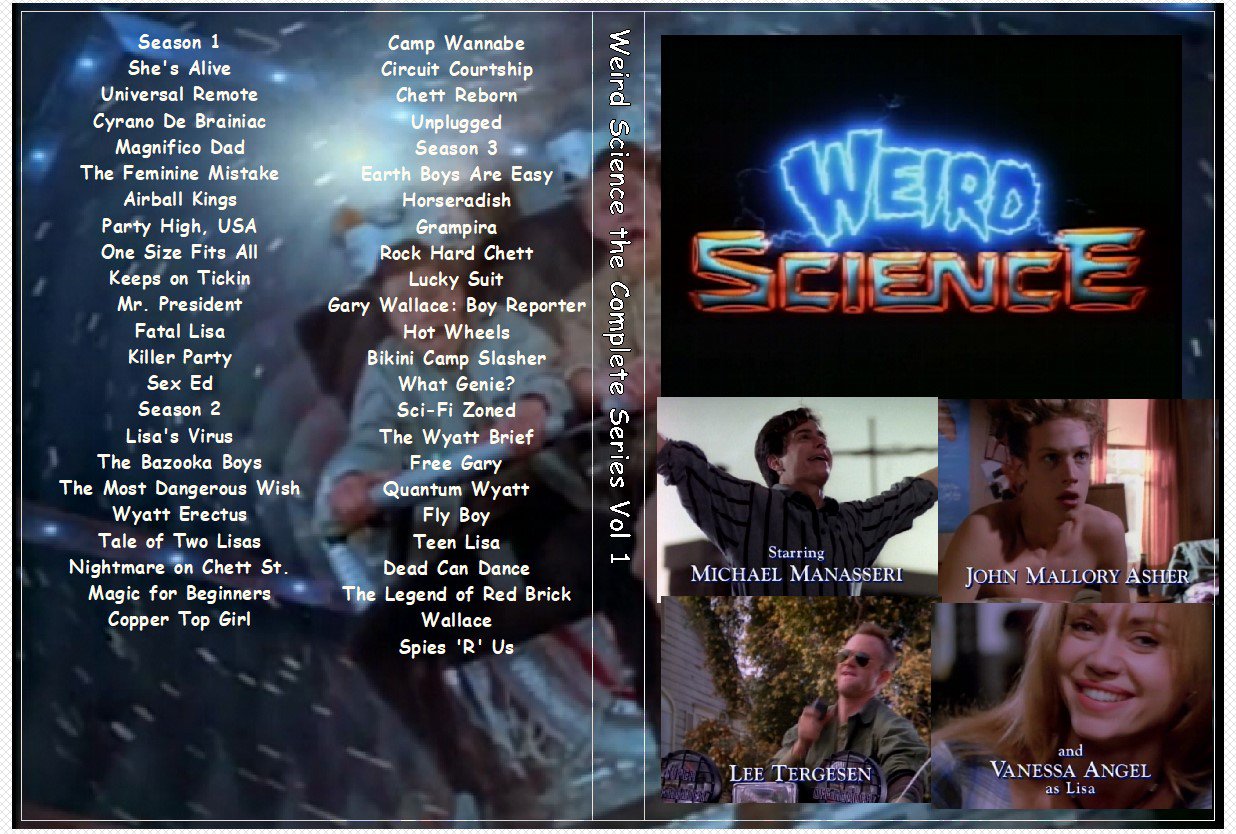 Weird Science the Complete Series on 11 DVD’s