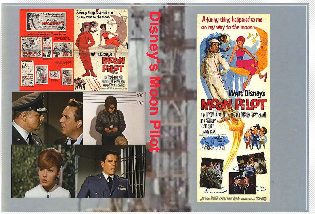 Walt Disney’s Moon Pilot Movie 1962 Brian Kieth