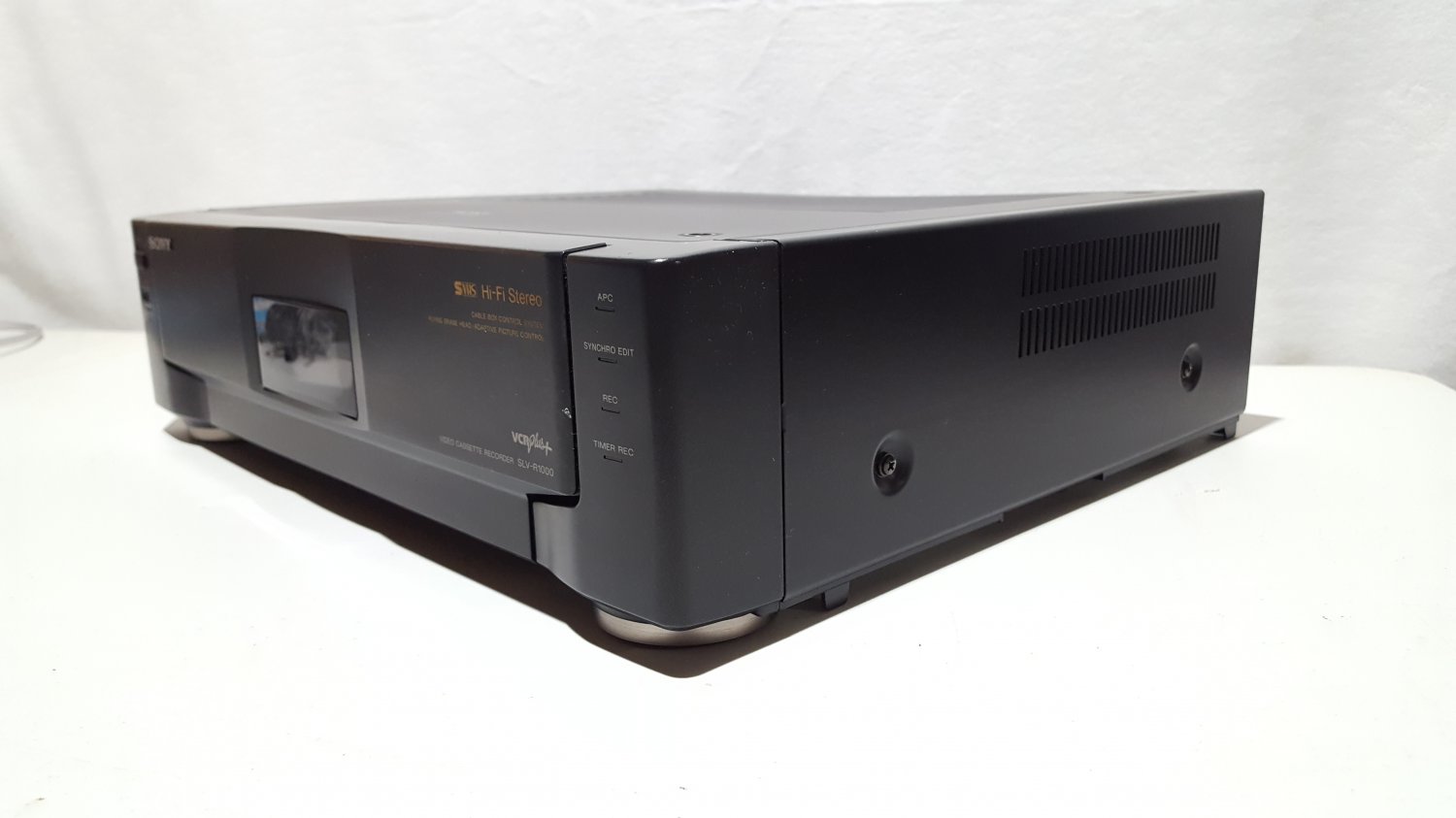 Sony SLV-R1000 Super S-VHS SVHS Player Recorder HiFi Stereo VCR w ...