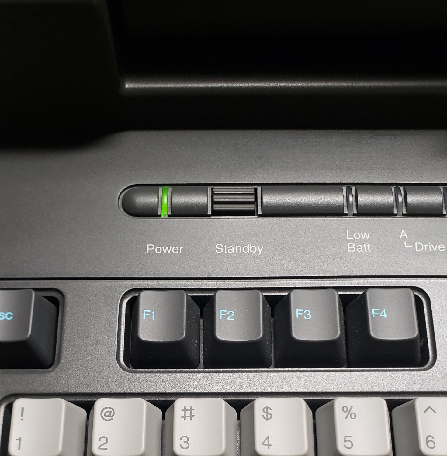 Vintage 1990 Dell 320LT Retro Laptop PC Computer - RARE