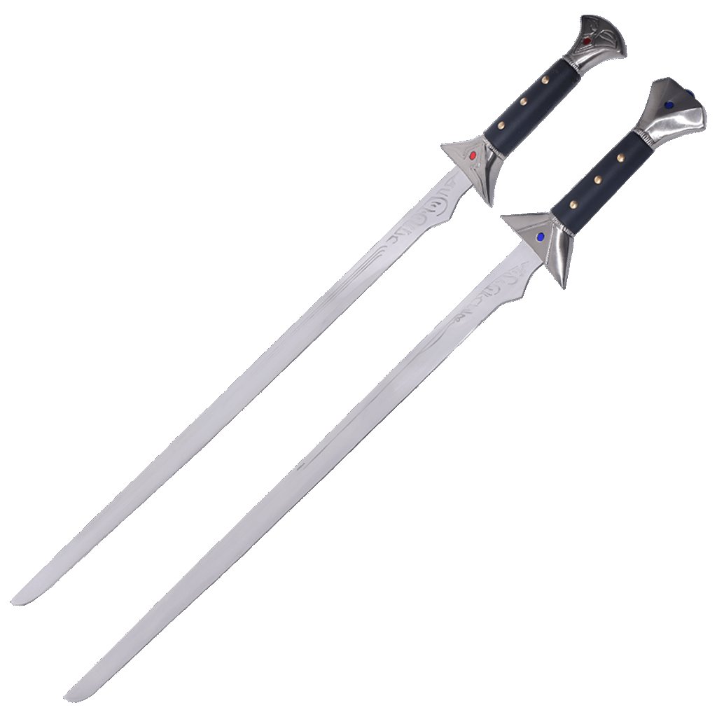 Icingdeath and Twinkle Drizzt Scimitars Pair