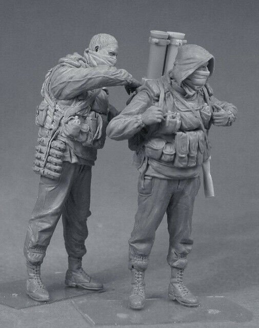 1/35 Resin Figure Model Kit Unassembled Russia Spetsnaz GRU Special Forces