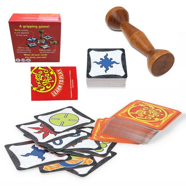 Jungle Speed Card Game Be The First To Grab The Totem Party Board ...