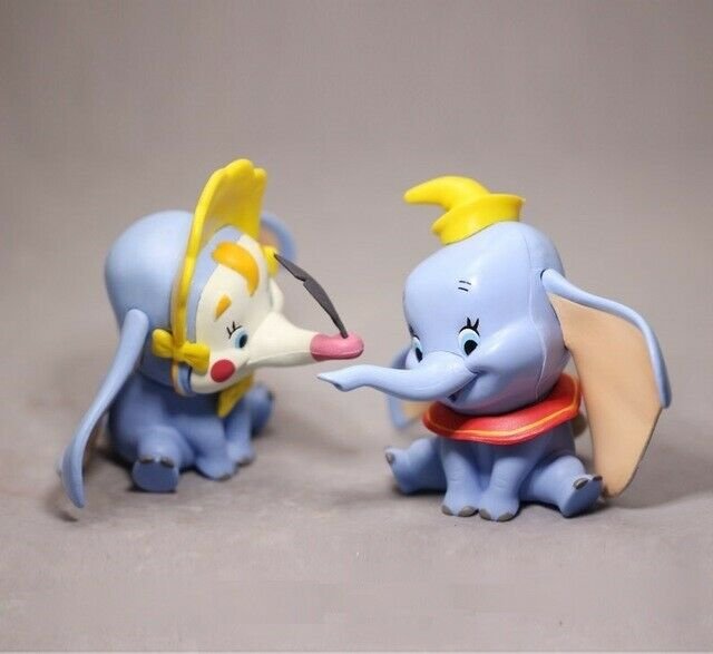Disney Elephant Dumbo Model Toy Cartoon Dumbo 10cm PVC Action Figure ...