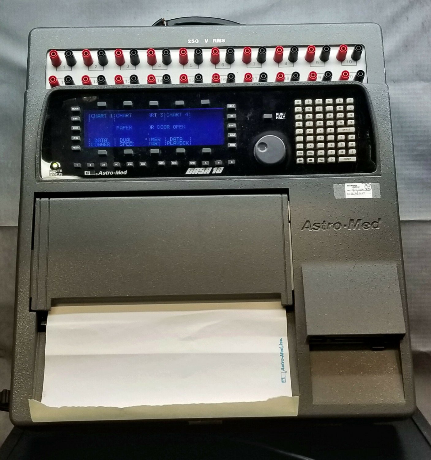 Astro-Med Dash 10 Plotter / Recorder Thermal Strip Chart Recorder