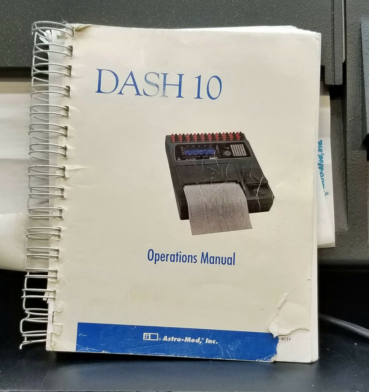 Astro-Med Dash 10 Plotter / Recorder Thermal Strip Chart Recorder