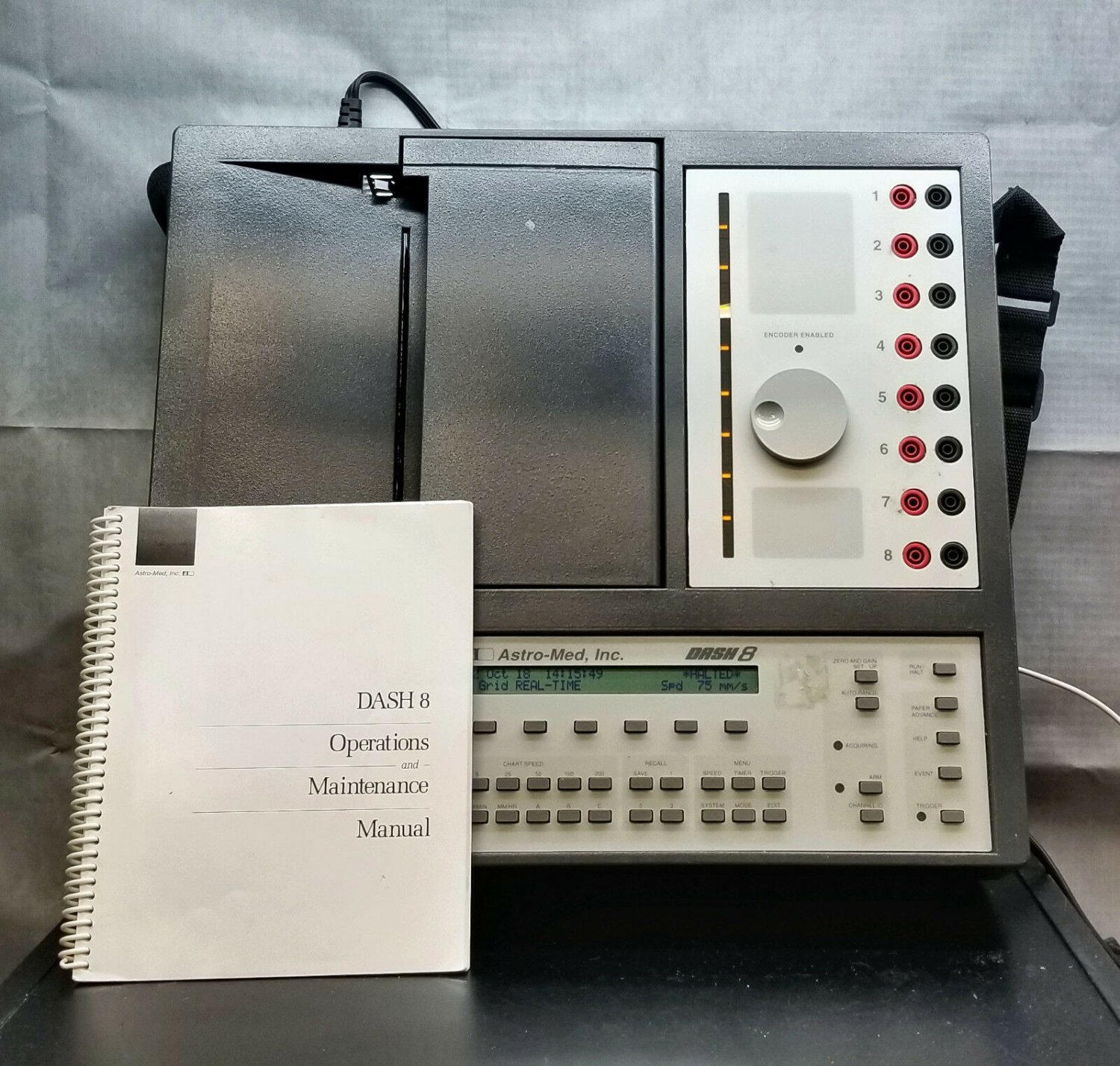 Astro-Med Dash 8 Plotter / Recorder Thermal Strip Chart Recorder
