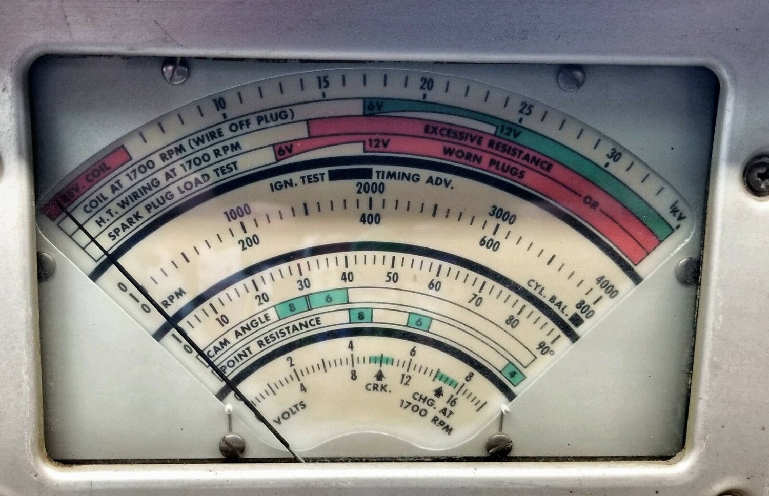 Vintage Marquette Porta-Tuner Engine Analyzer Model T-200 Untested ...