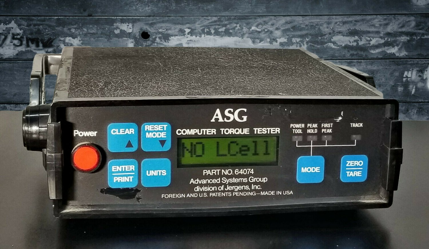 ASG Computer Torque Tester 64074 CTT-950