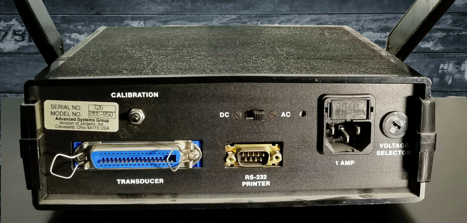 ASG Computer Torque Tester 64074 CTT-950