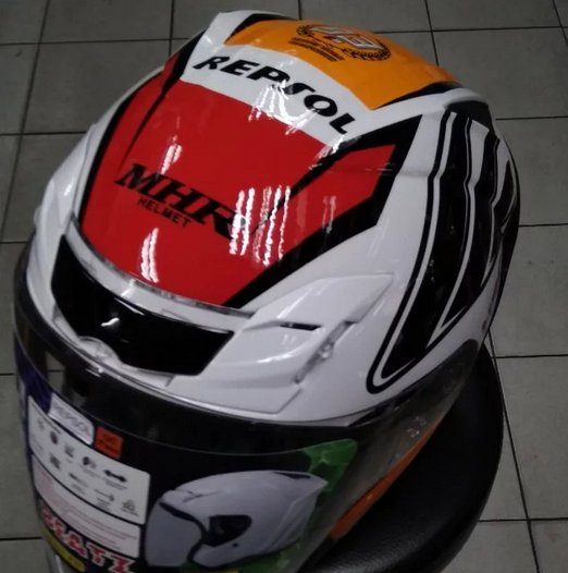 Helmet MHR HONDA Repsol Sirim Approved with Box