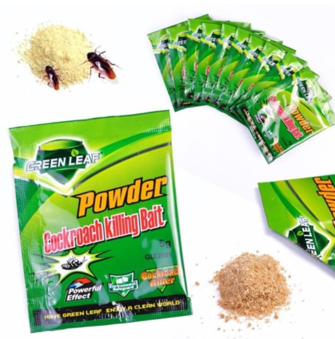 50 X 5g sachets Cockroach Killer Powder Best Killing Bait High Efficiency