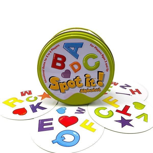 SPOT IT! ALPHABET Board Games Gift