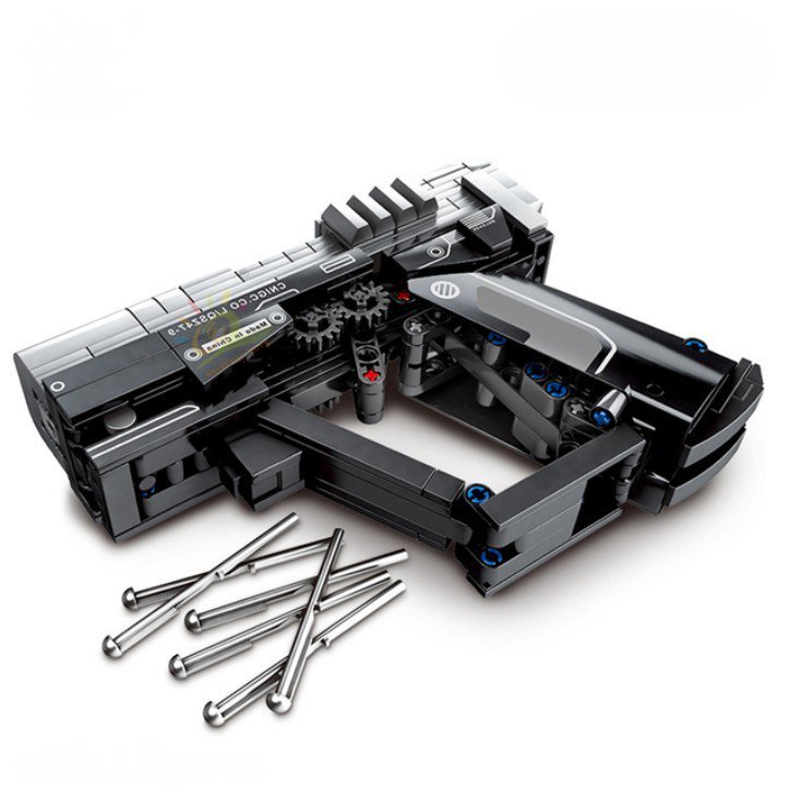 Magnum Revolver - Diy Weapon Ausini Military Building Blocks ...