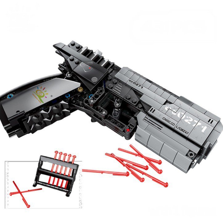 Magnum Revolver - Diy Weapon Ausini Military Building Blocks ...